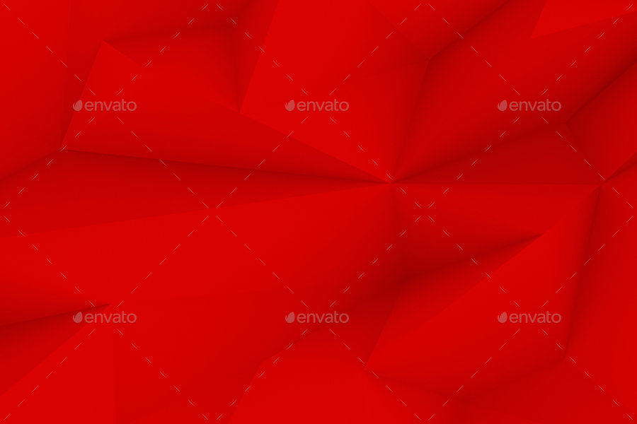 Red Polygon 3D Backgrounds, Graphics | GraphicRiver