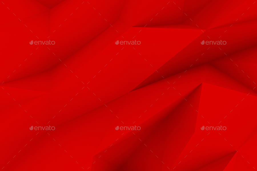 Red Polygon 3D Backgrounds, Graphics | GraphicRiver
