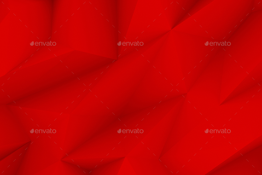 Red Polygon 3D Backgrounds, Graphics | GraphicRiver