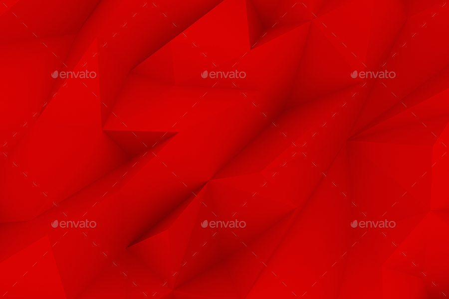 Red Polygon 3D Backgrounds, Graphics | GraphicRiver