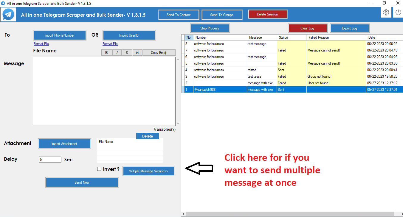 Telegram Channel Scraper and member Adder by bhansalisoft | CodeCanyon