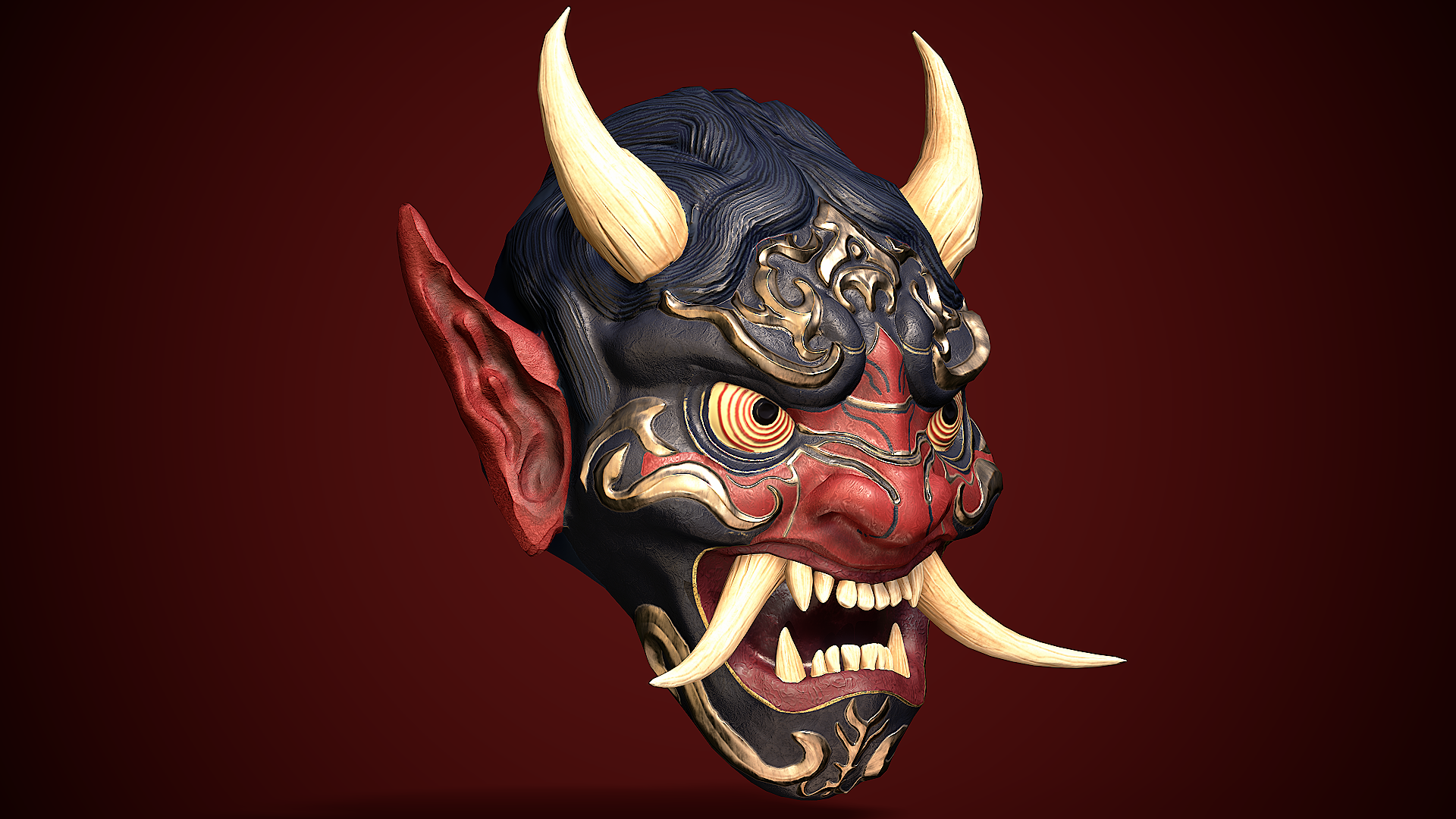 DemonMask by feomix9 | 3DOcean