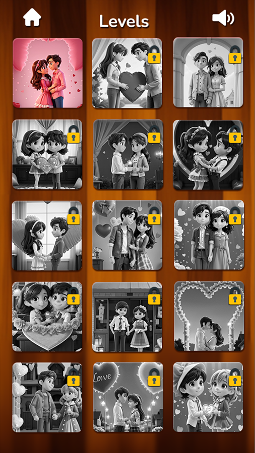 Valentine Couple Jigsaw Puzzles [ Construct 3 , HTML5 ] by Fabboxstudios