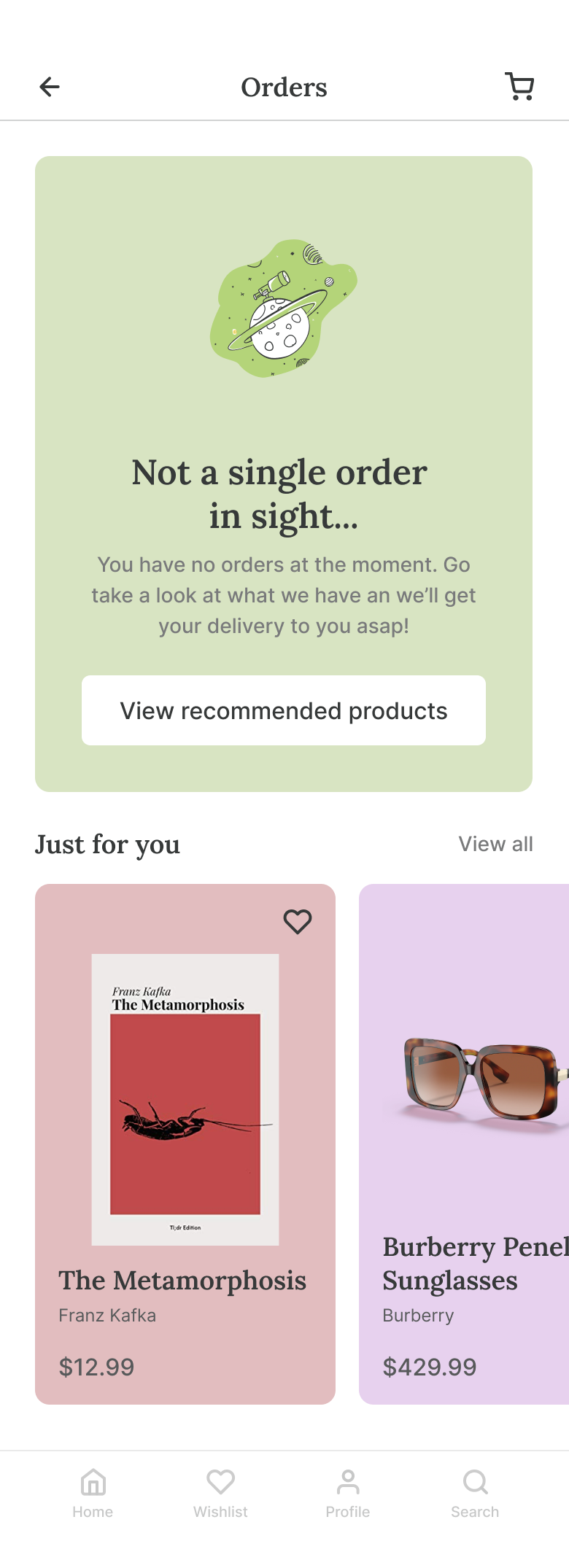 Habitual E-Commerce App UI Kit by Edilson_Matola | CodeCanyon