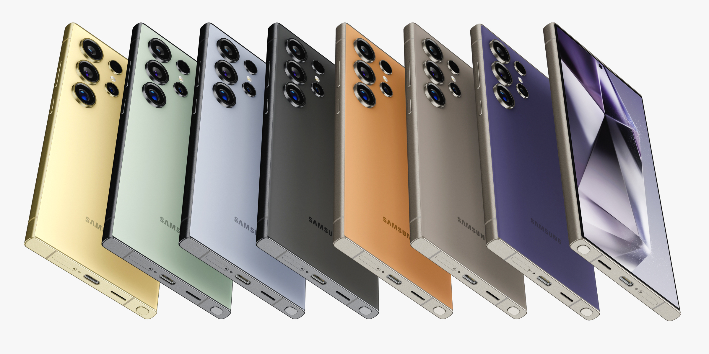 Samsung Galaxy S24 and S24 Plus and S24 Ultra All colors by madMIX_X