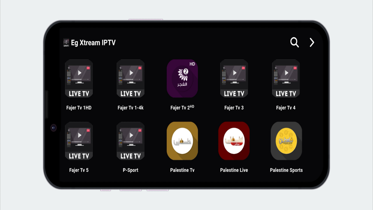 Eg Xtream IPTV Player - Flutter App MOBILE & Android Tv - Admob by noor80312