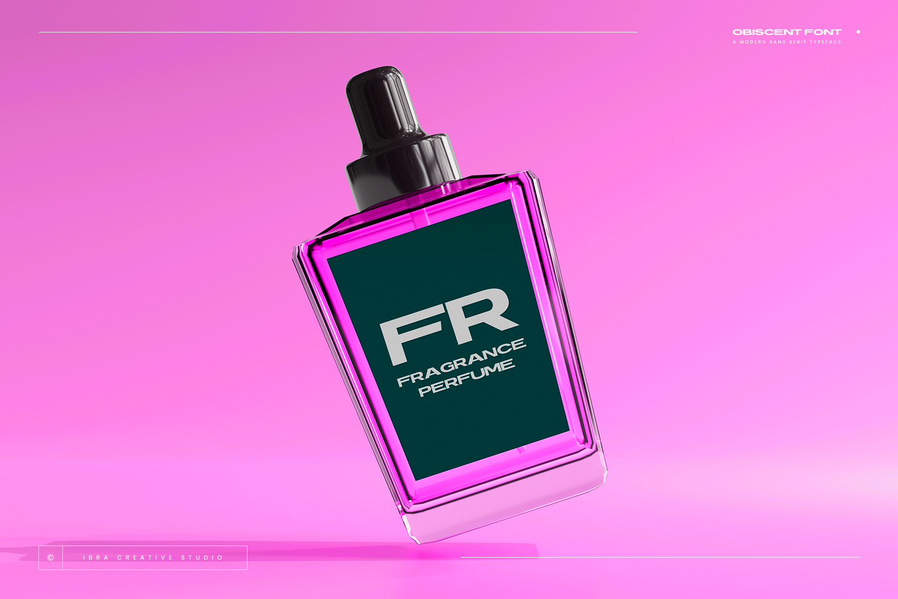 Obiscent - A Modern Sans Serif Typeface, Fonts | GraphicRiver