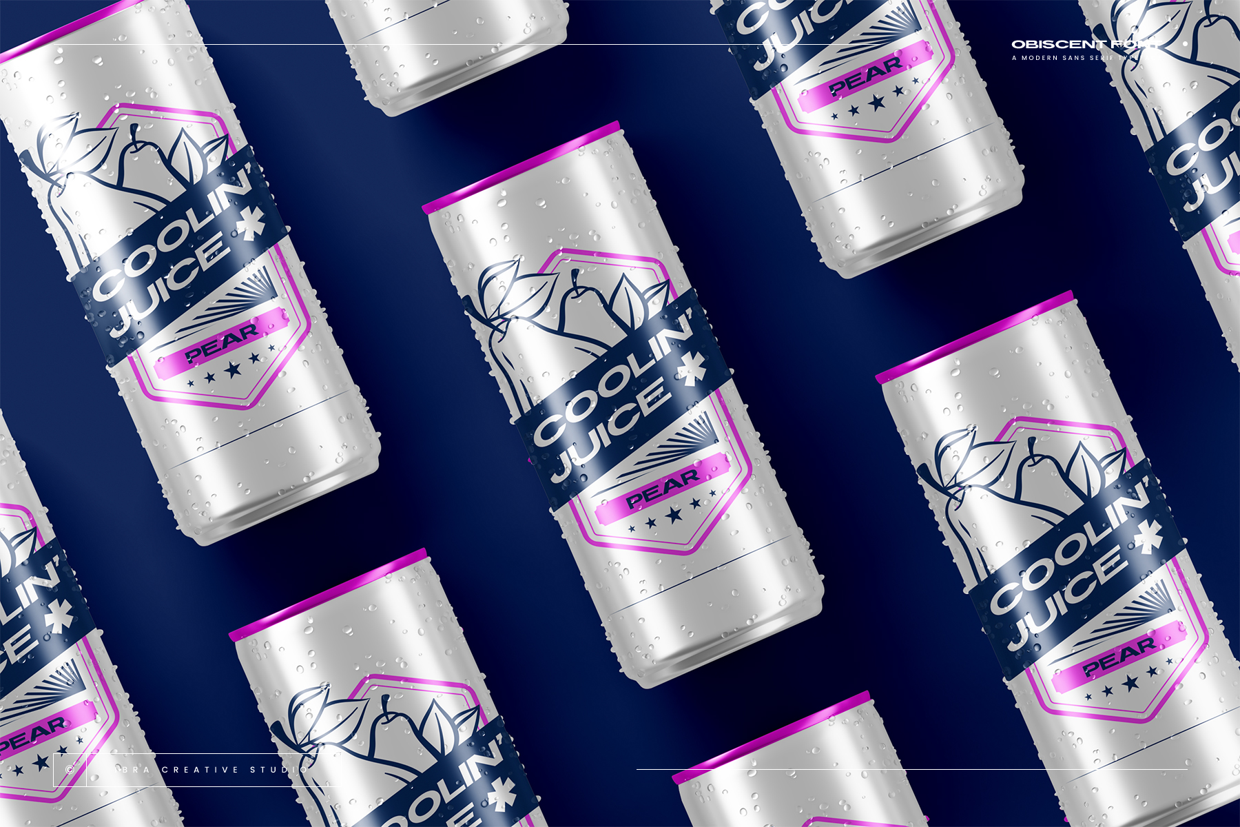 Obiscent - A Modern Sans Serif Typeface, Fonts | GraphicRiver