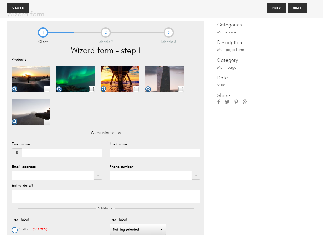 Zigaform - PHP Calculator & Cost Estimation Form Builder by SoftDiscover