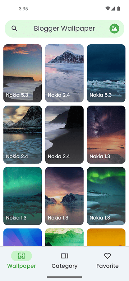 Blogger Wallpaper App - Blogger API v3 by solodroid | CodeCanyon