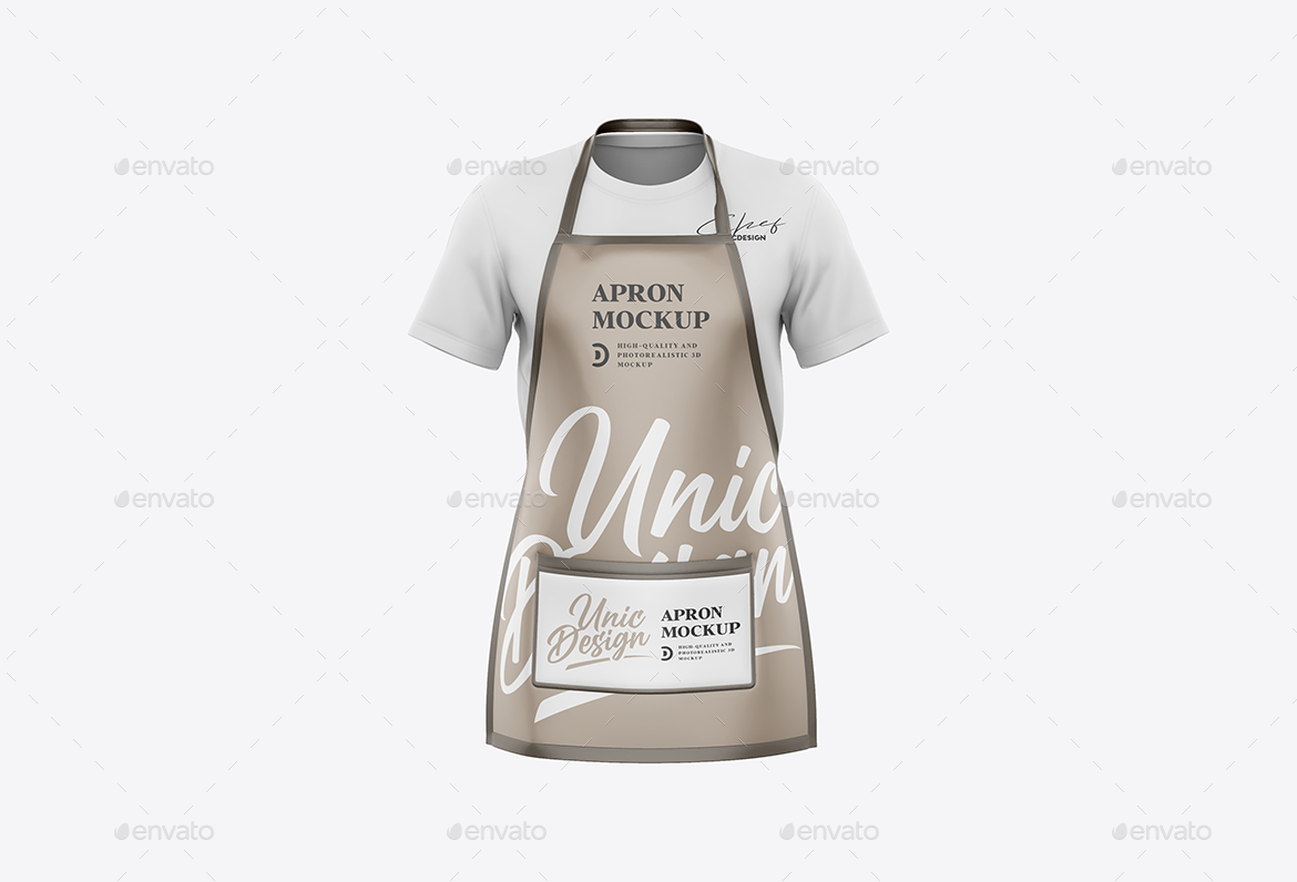Apron Mockup, Graphics | GraphicRiver