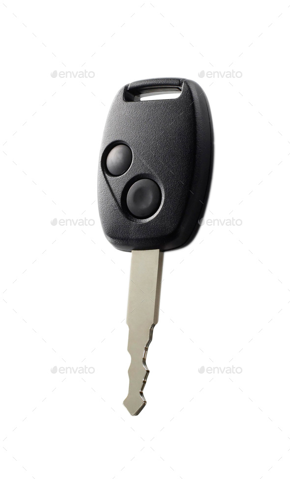 car key isolated on white Stock Photo by ozaiachin | PhotoDune