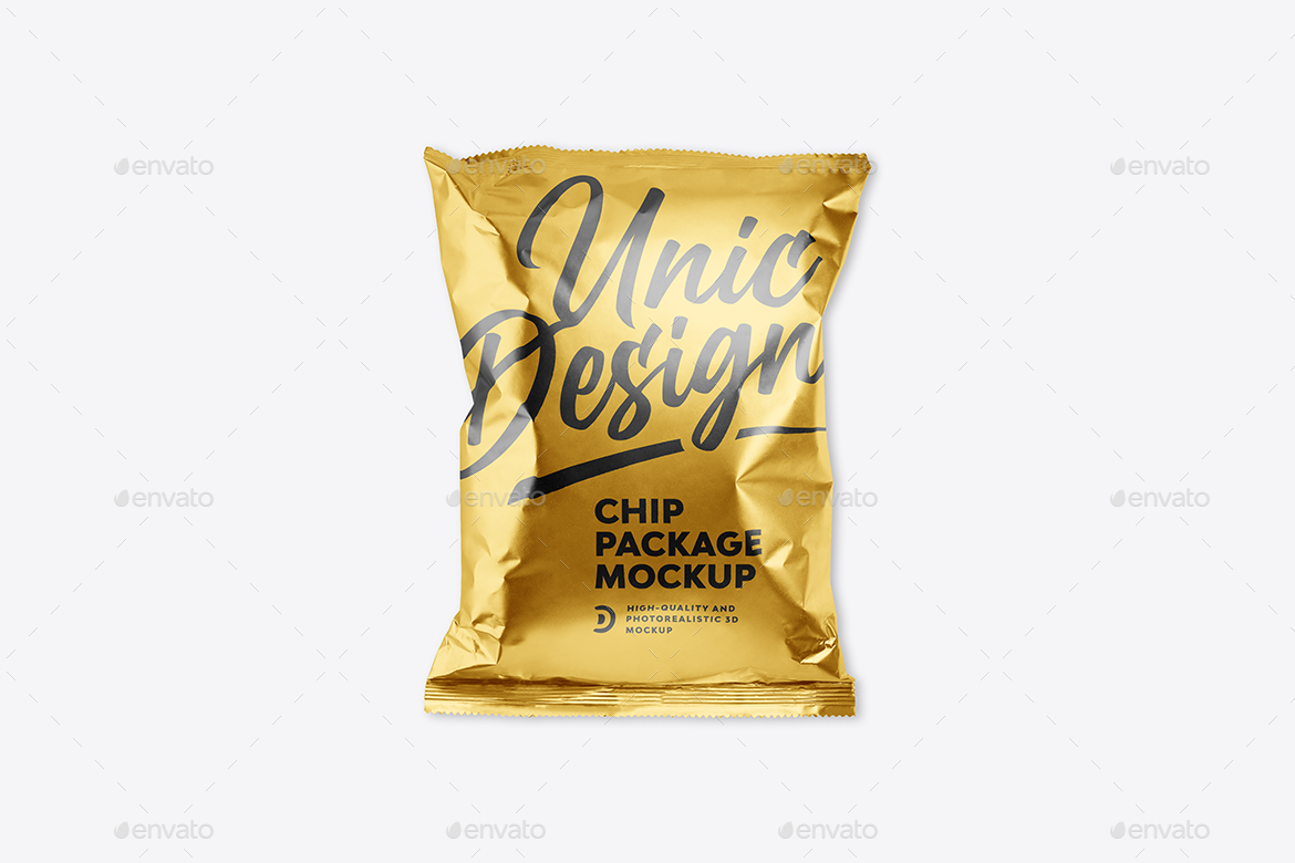 Chip Bag Mockup, Graphics | GraphicRiver