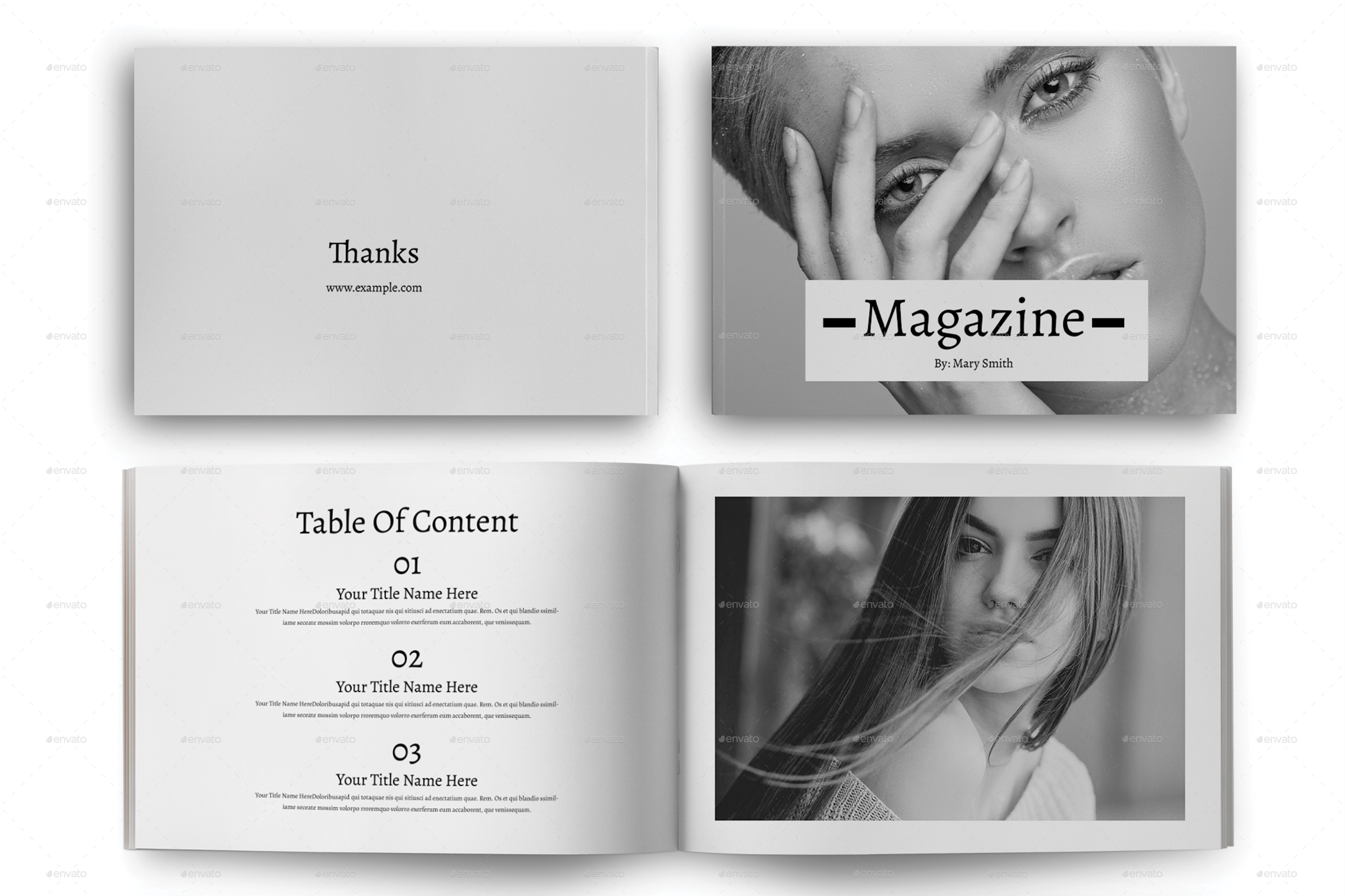 Photo Magazine Design, Print Templates | GraphicRiver