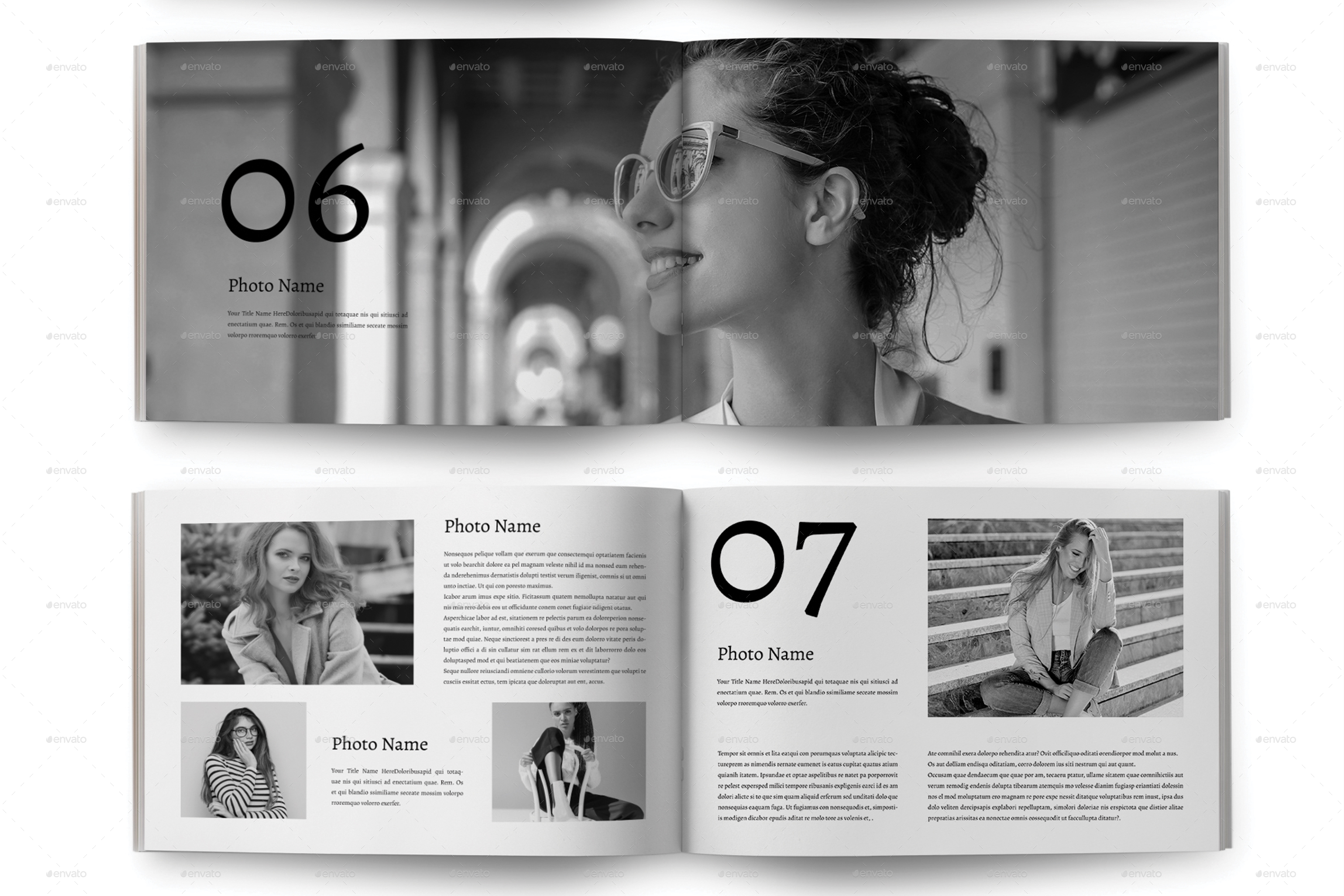 Photo Magazine Design, Print Templates | GraphicRiver