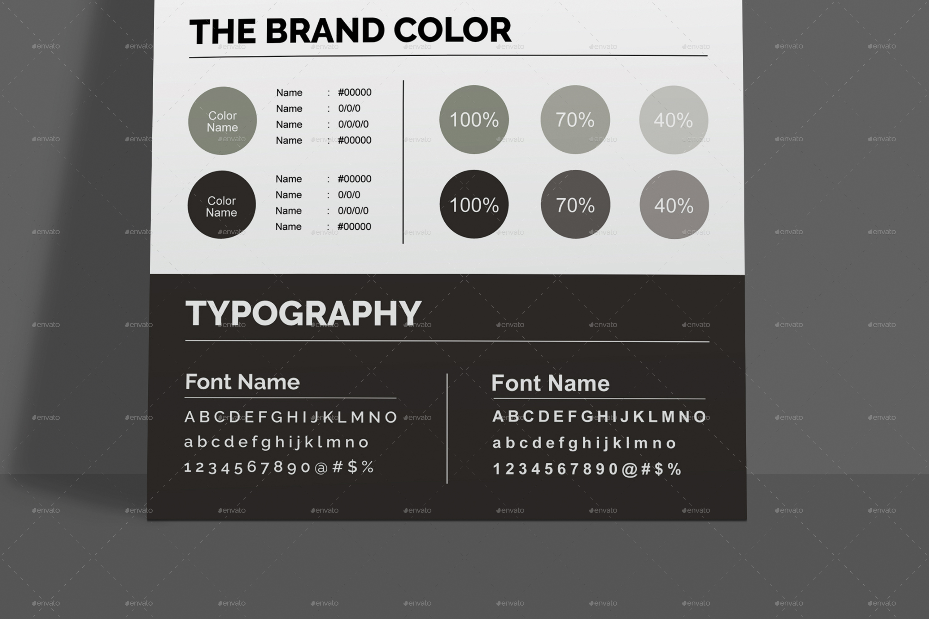 Brand Kit Design Template, Print Templates | GraphicRiver