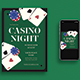 Casino Night Flyer, Print Templates | GraphicRiver