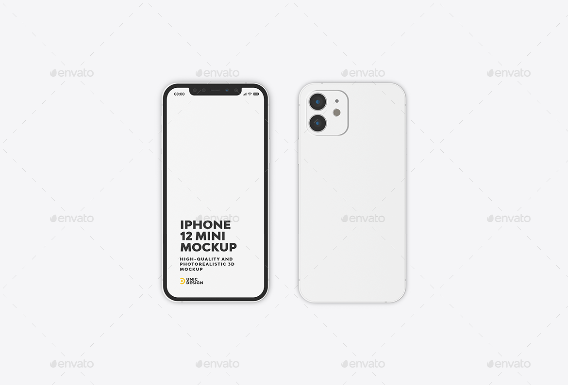 iPhone 12 Mini Mockup, Graphics | GraphicRiver
