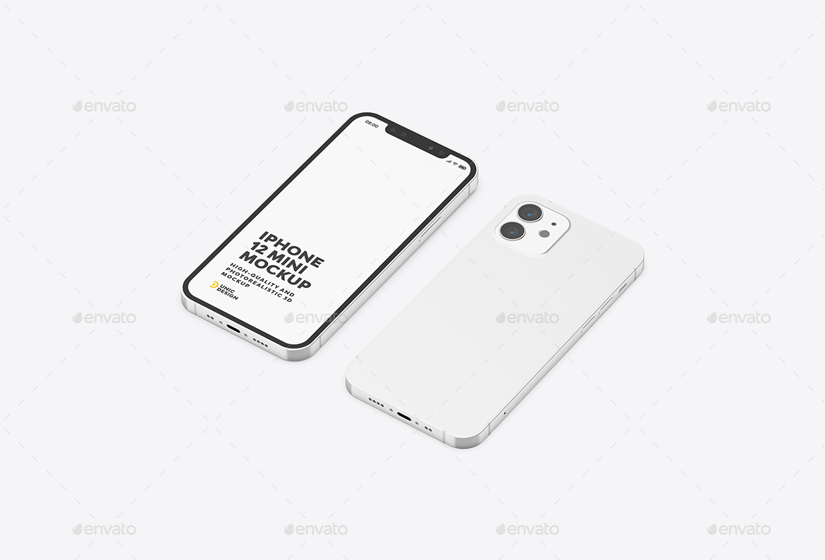 iPhone 12 Mini Mockup, Graphics | GraphicRiver