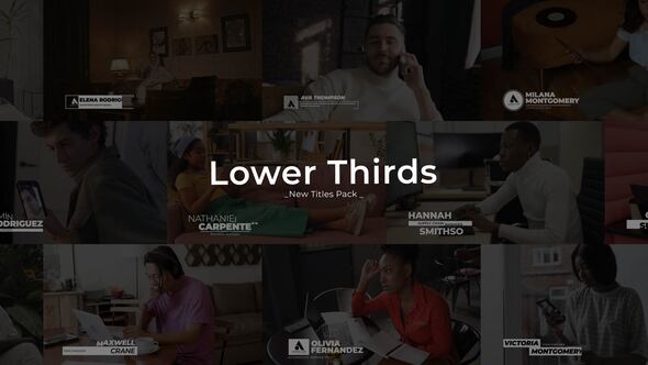 Lower Thirds | After Effects, After Effects Project Files | VideoHive