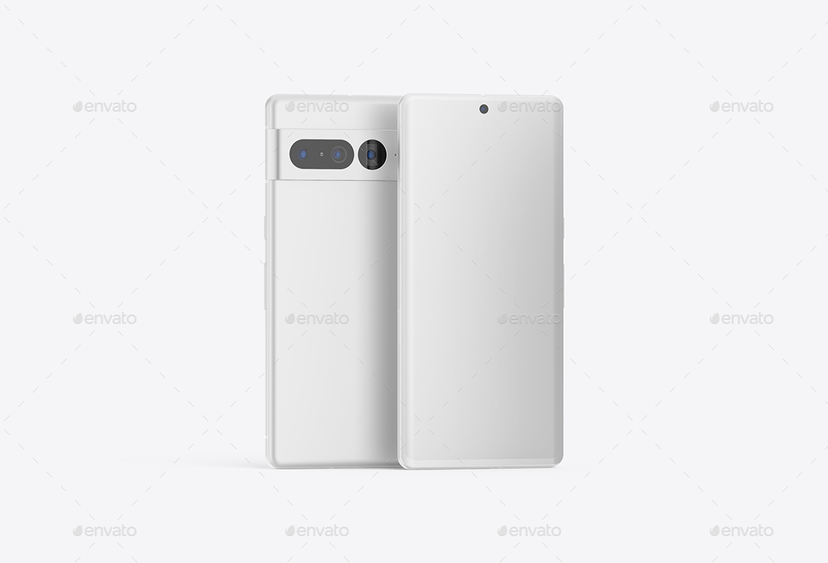 Pixel 7 Pro Phone Mockup, Graphics | GraphicRiver