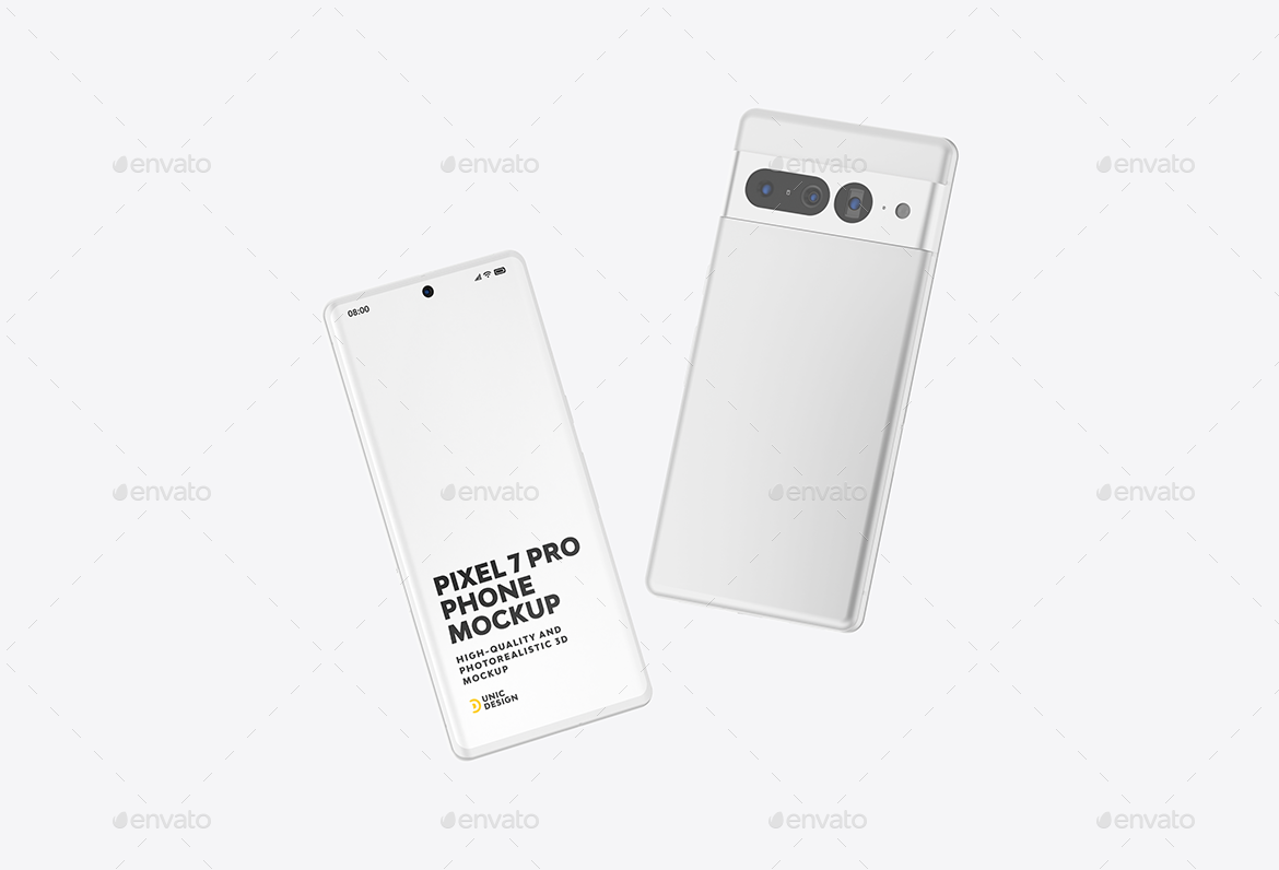 Pixel 7 Pro Phone Mockup, Graphics | GraphicRiver