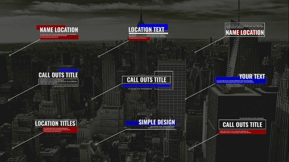 Call Out Titles, DaVinci Resolve Templates | VideoHive