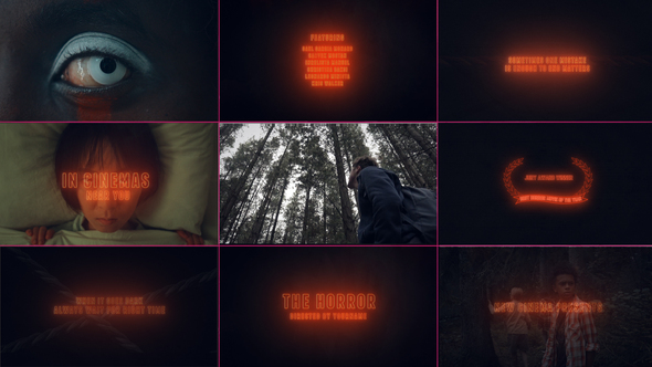 The Horror, After Effects Project Files | VideoHive