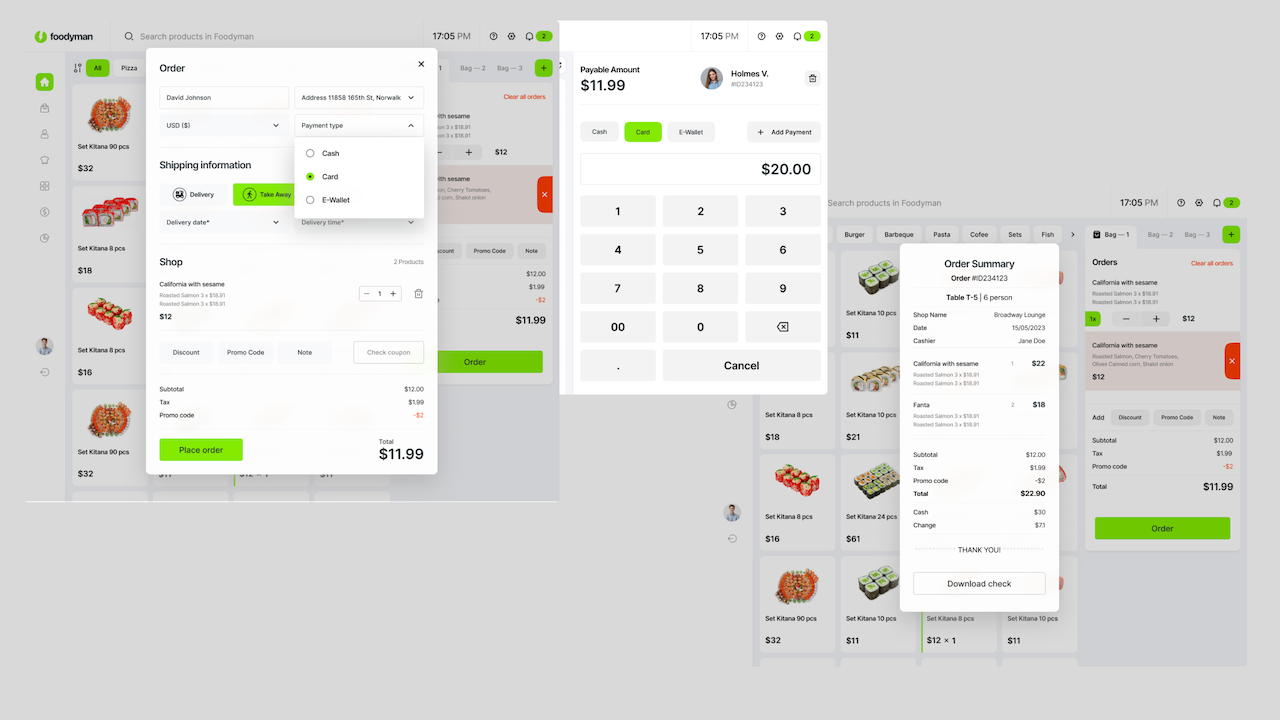 Foodyman - Single Restaurant POS + Kitchen + QR menu +Table Reserv ...