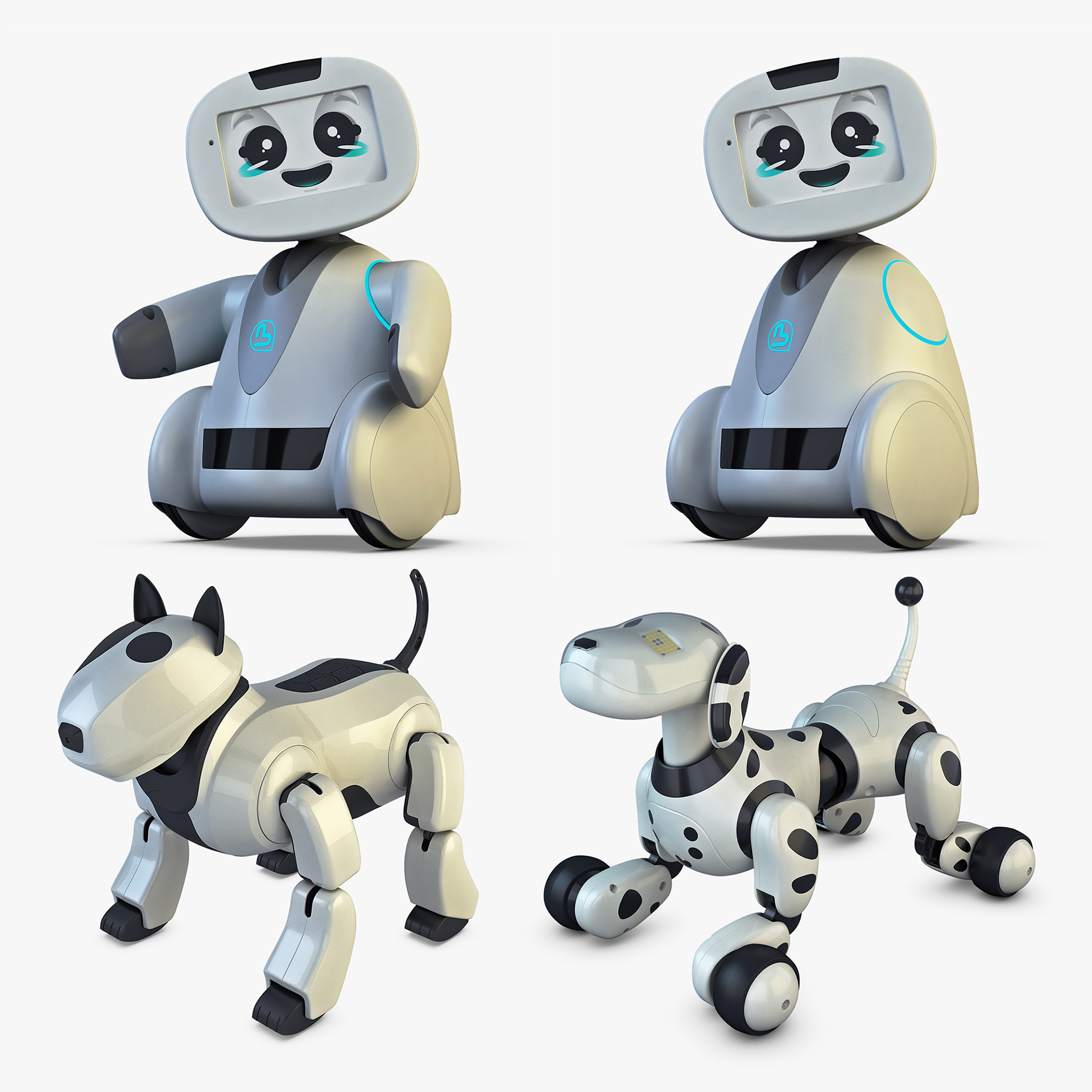 Robots Assistant Collection volume 1 by Zurel | 3DOcean