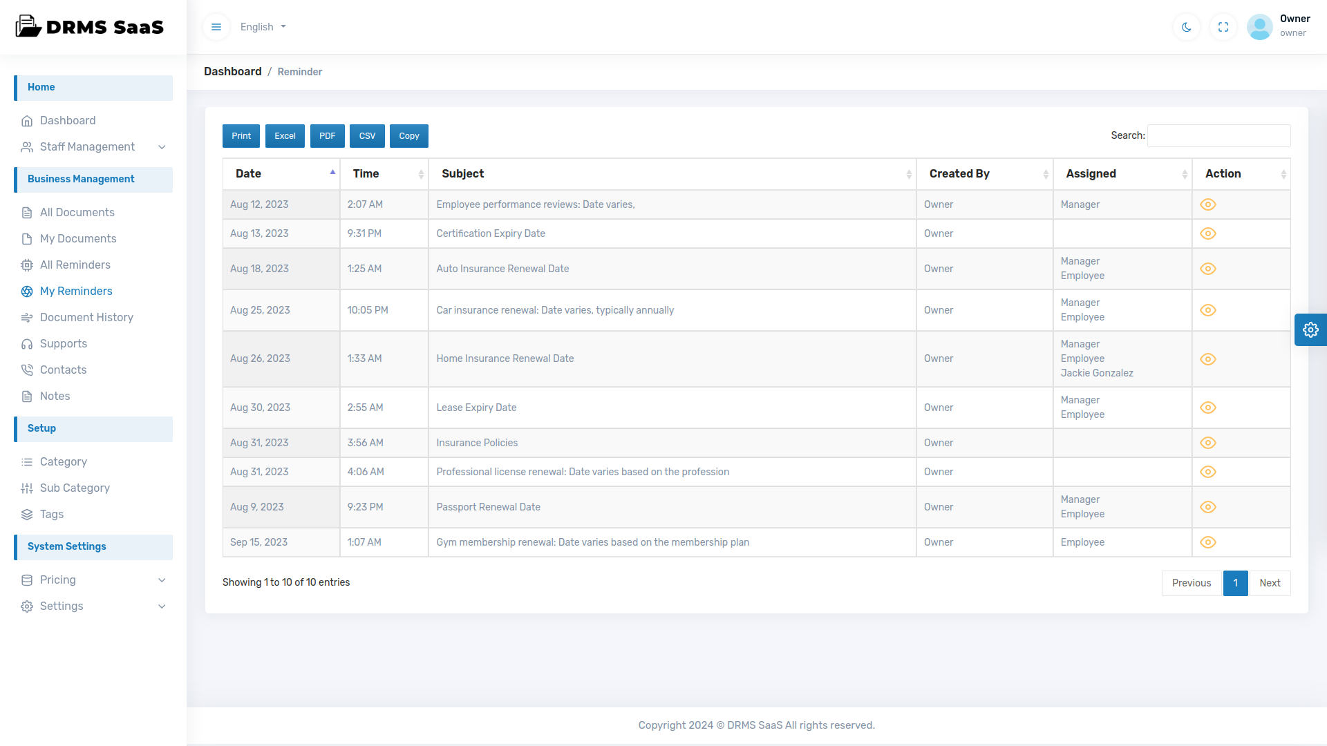 DRMS SaaS - Digital Record Management System by smartwebinfotech ...