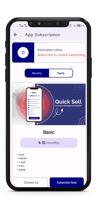 Quick Sell - SAAS Inventory Management App || Ultimate POS with ...