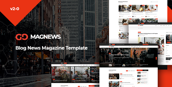 Gmag - Blog News Magazine Template by kwst | ThemeForest