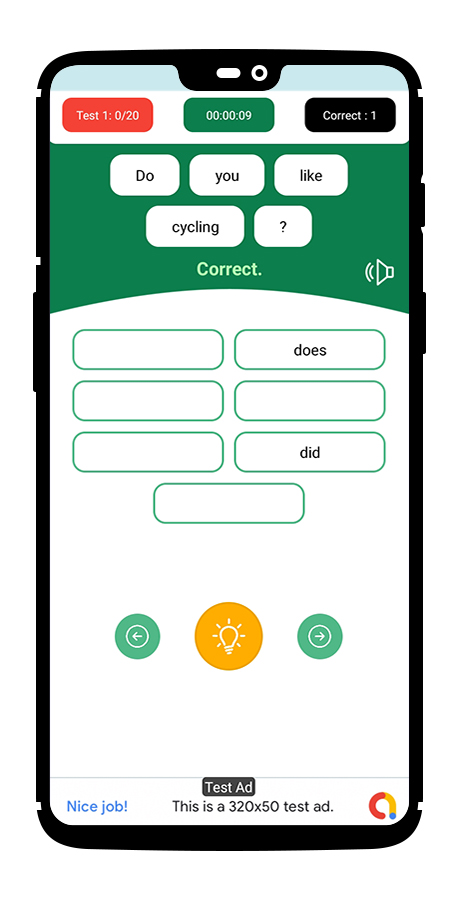 Learn English Sentence Master Game | English Sentence Learning Game ...