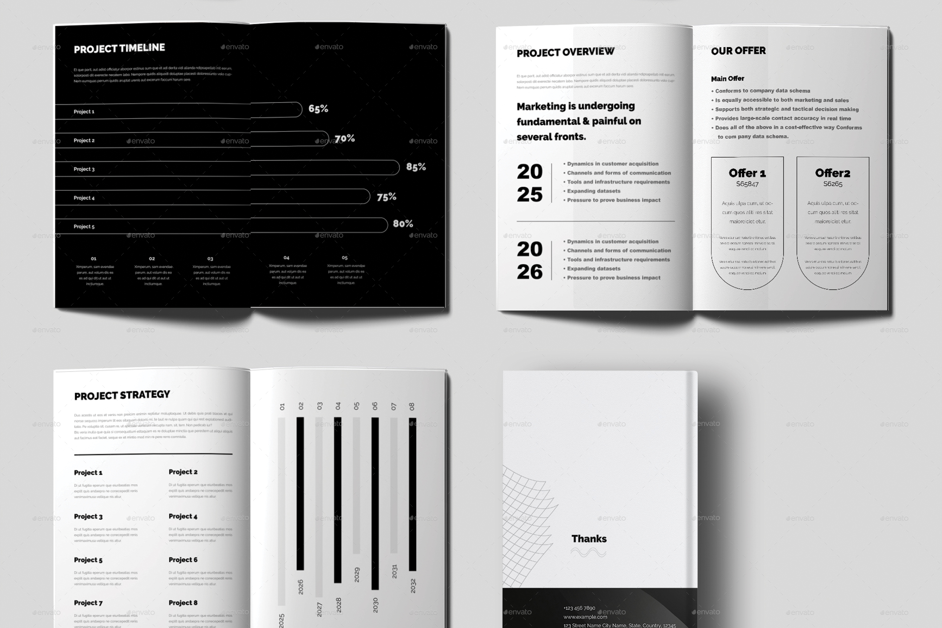 White Paper Layout, Print Templates | GraphicRiver