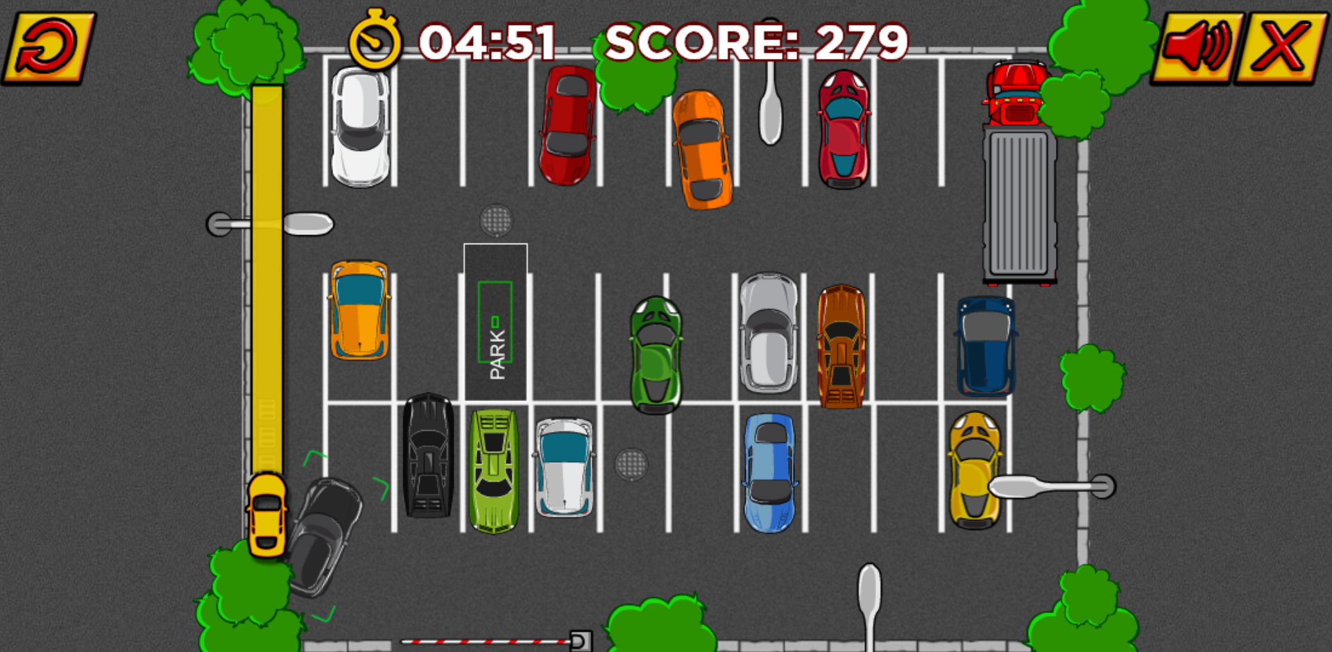Park Your Car - HTML5 Parking Game by codethislab | CodeCanyon