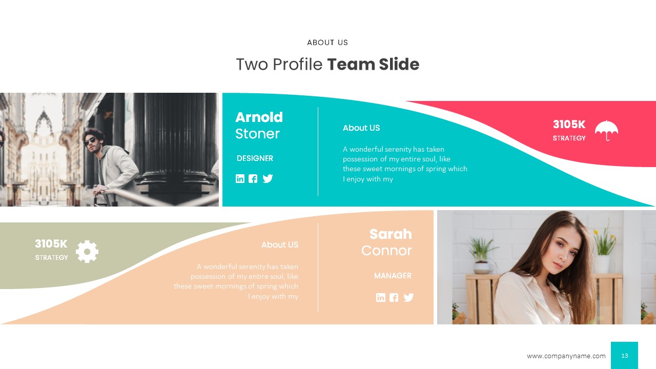 Team Profile Keynote Templates, Presentation Templates | GraphicRiver
