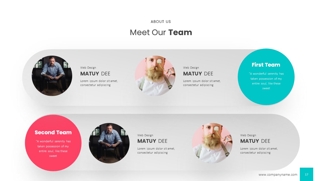 Team Profile Keynote Templates, Presentation Templates | GraphicRiver