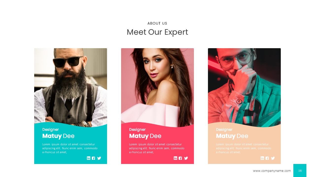Team Profile Google Slides Templates, Presentation Templates | GraphicRiver