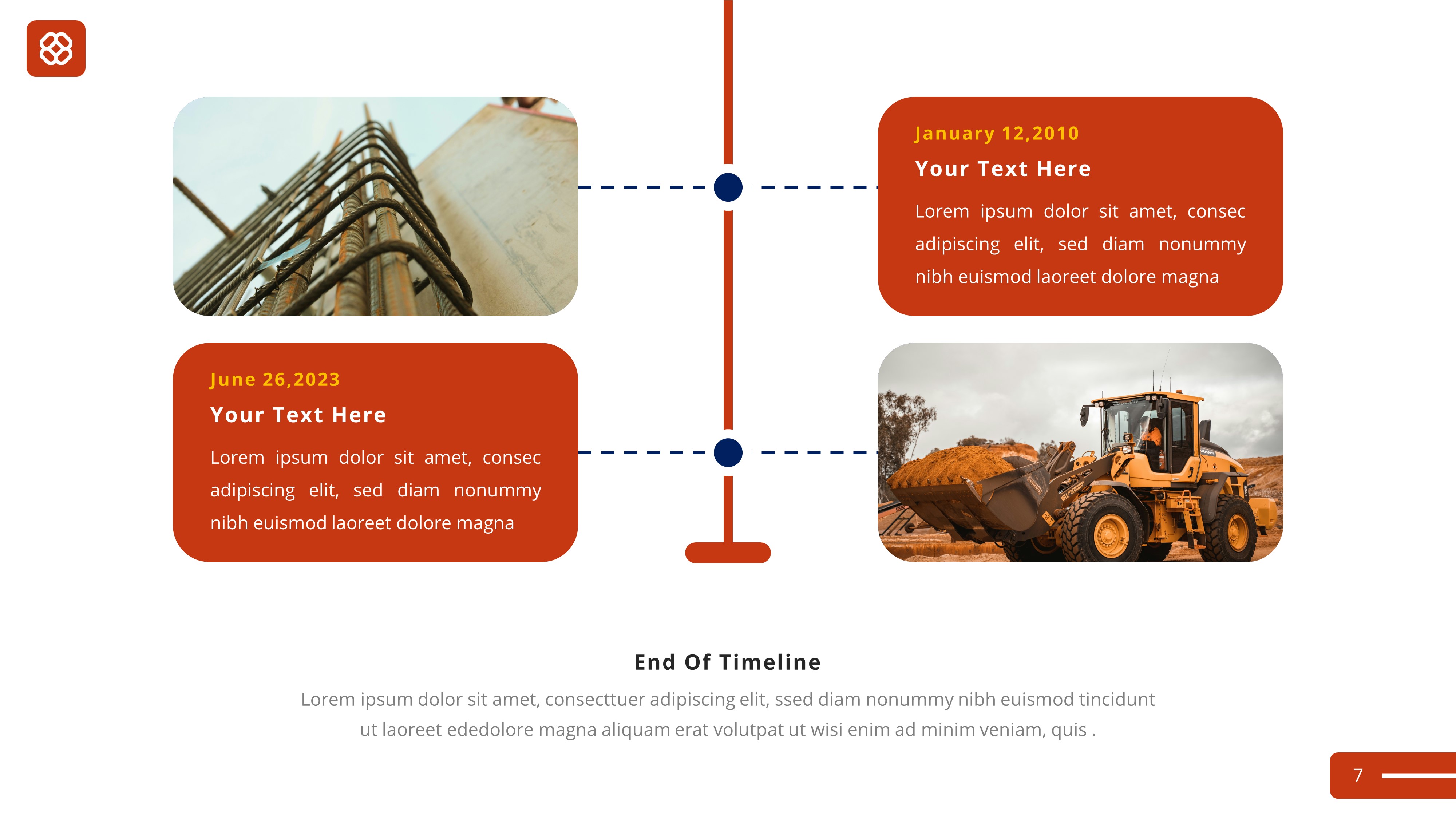 Fonser - Construction Presentation Template, Presentation Templates