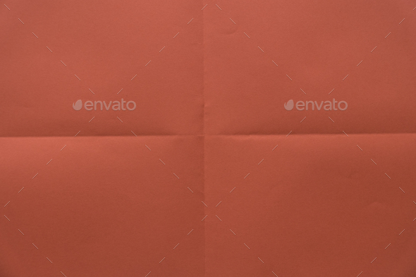 Folded red color paper for background. Stock Photo by rfaizal707 ...