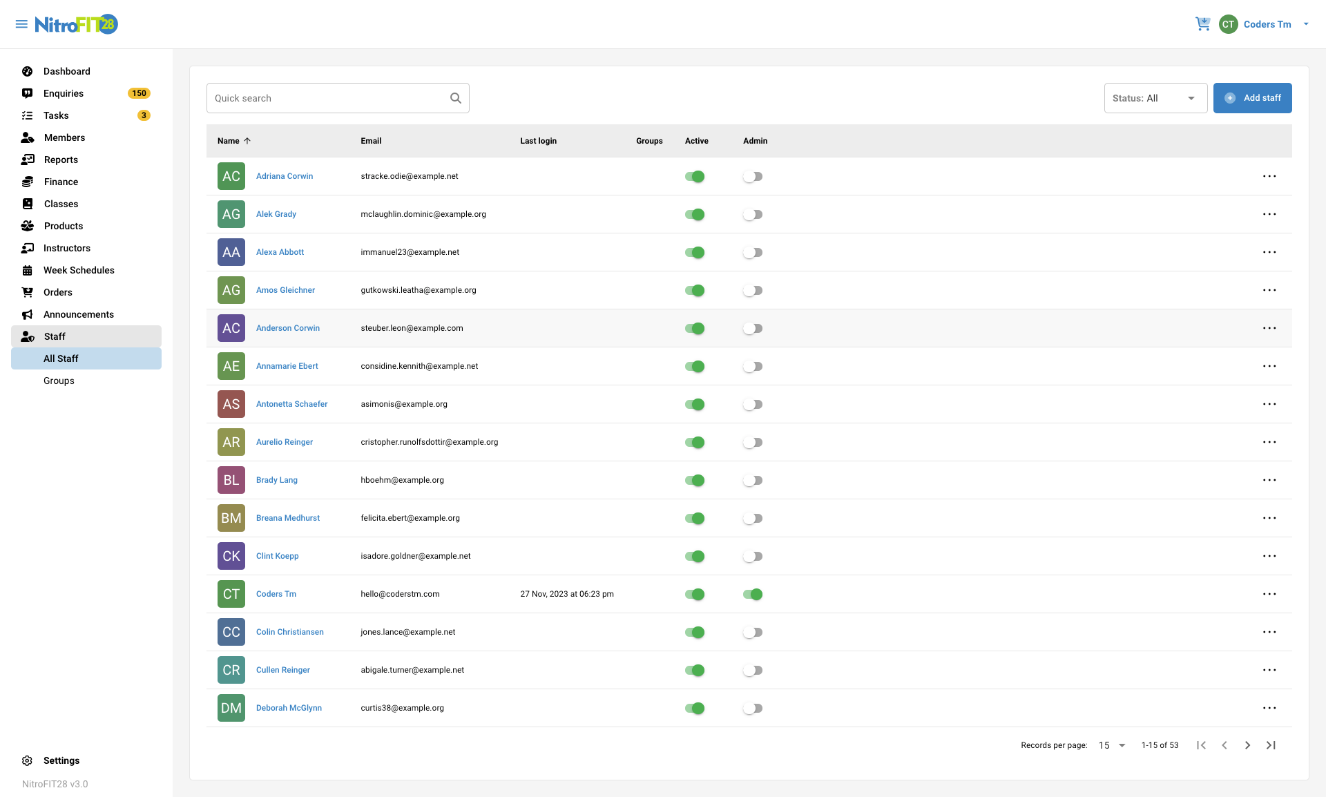 NitroFIT28 | Fitness & Gym Management System by coderstm | CodeCanyon