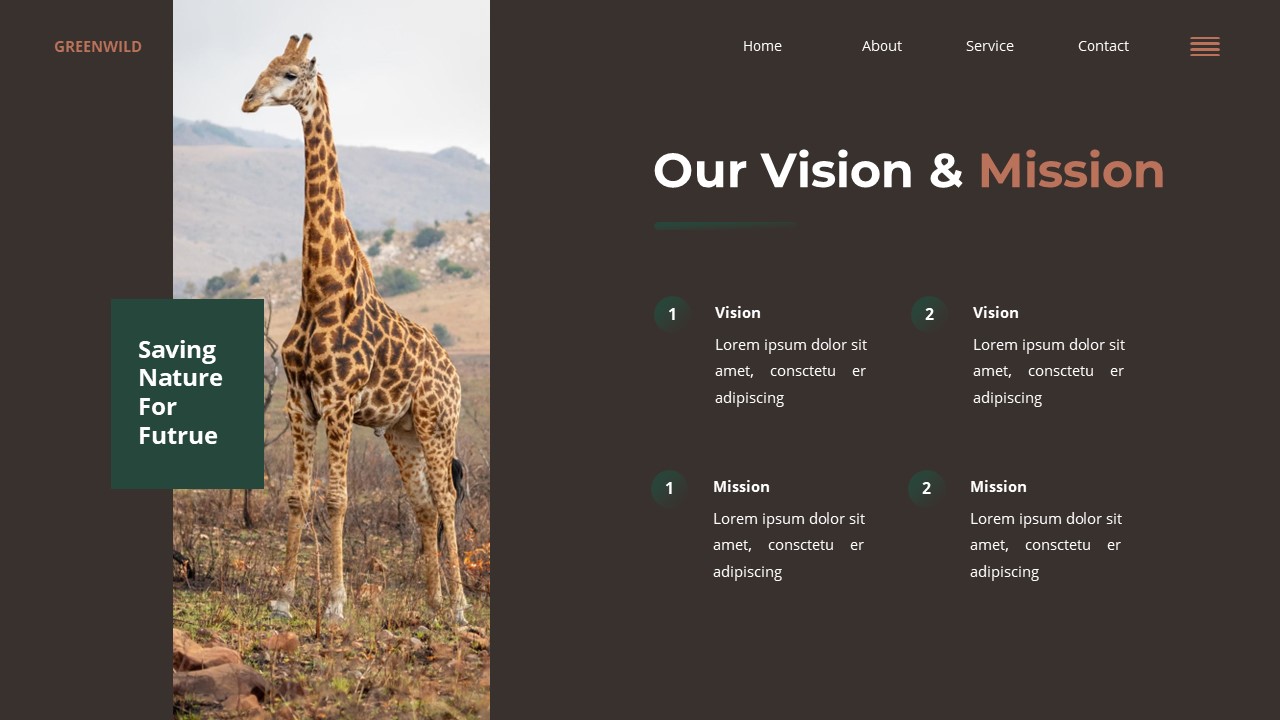 Greenwild - Animal Powerpoint Templates, Presentation Templates ...