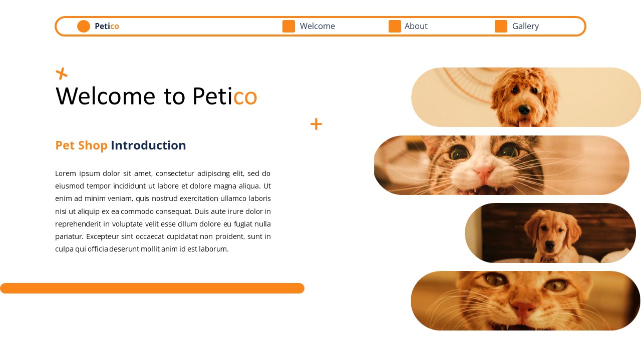 Petico - Pet Shop Powerpoint Templates, Presentation Templates ...