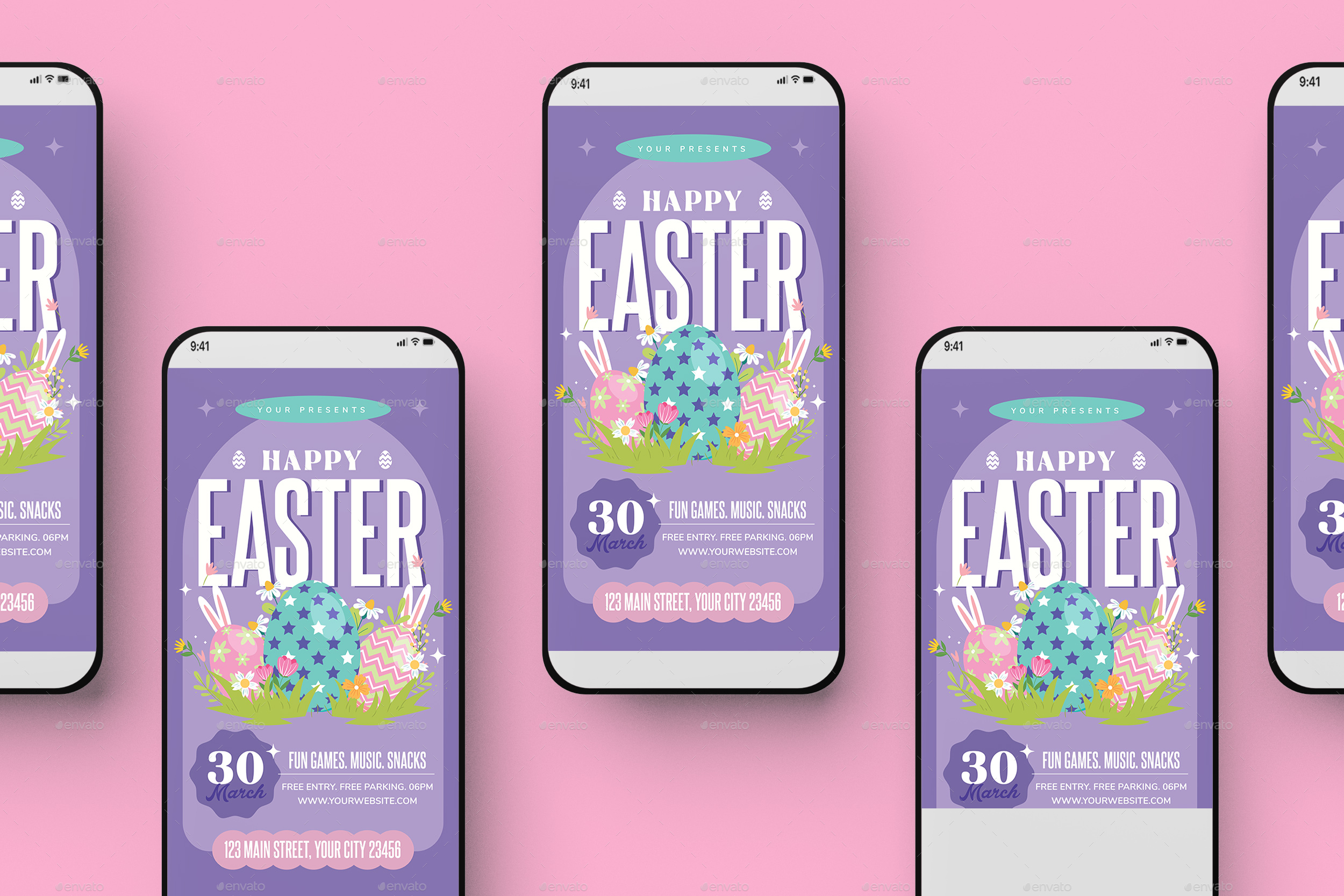 Easter Flyer, Print Templates | GraphicRiver