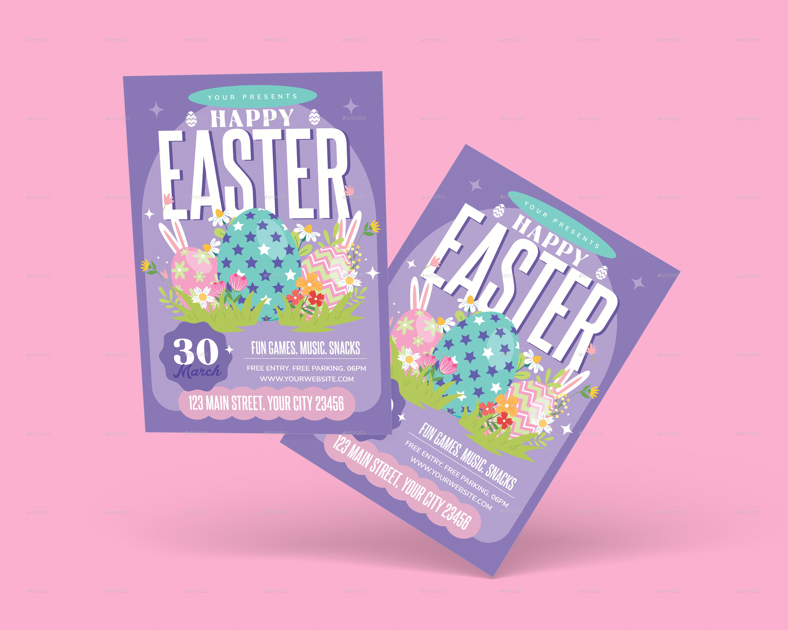 Easter Flyer, Print Templates | GraphicRiver