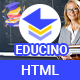 Educino - LMS, Online Course & Education Service HTML Template by ...