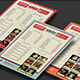 Retro Food Menu, Print Templates | GraphicRiver