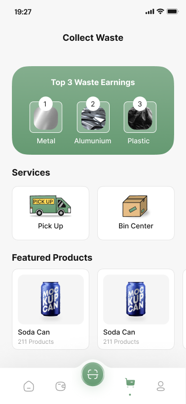Retrash - Recycle Trash App React Native CLI Ui Kit by upliftthemes