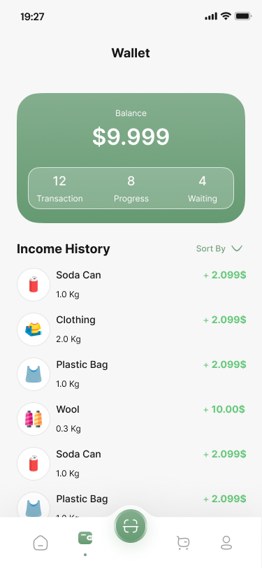 Retrash - Recycle Trash App React Native CLI Ui Kit by upliftthemes
